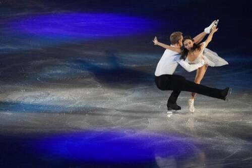 Top US ice dancers share highly competitive friendship