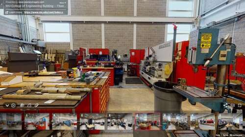 Virtual 360 Tour of NIU Engineering Labs now available