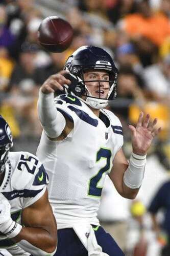 Seahawks hope to give Drew Lock plenty of action in finale
