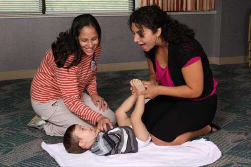 Infant massage: Parents' loving touch can strengthen bonds