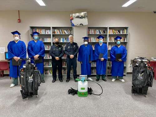 DuPage jail janitorial training program tops 100 graduates