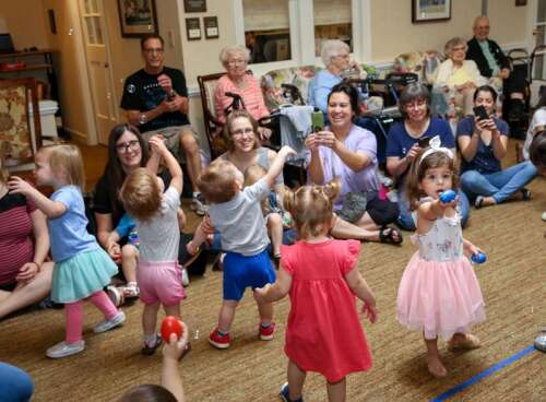 Library hosts storytime for young, old in Buffalo Grove