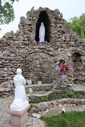 Century-old Naperville grotto is dedicated at Saints Peter & Paul Cemetery