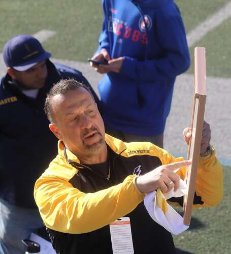Coach: Nestos nears quarter-century with Jr. Titan football