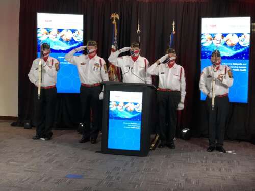VFW Post 981 Color Guard Opens NABP National Meeting