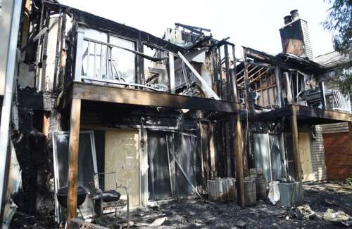 One dead after early morning fire guts townhouse complex in Winfield