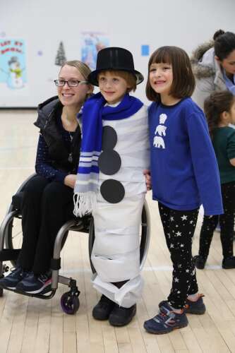 Indoor Snowman Building Contest and Other Games At Birchwood On January 18