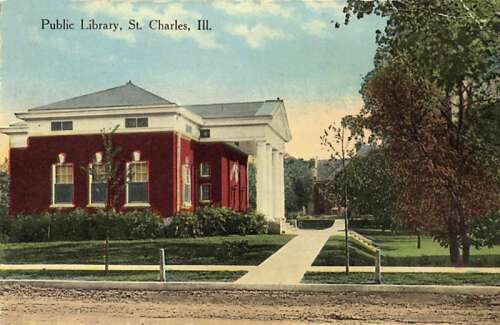 Original St. Charles library building named historical landmark