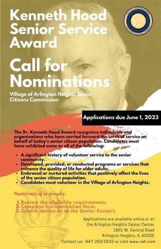 Village of Arlington Heights Senior Citizens Commission seeks nominees ...