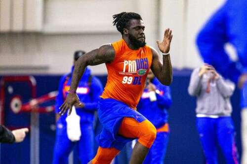 Florida's Taylor, Polite going opposite ways as draft nears