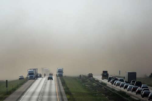 'Localized' Illinois dust storms fueled by rare chain of weather events