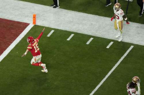 Patrick Mahomes rallies the Chiefs to second straight Super Bowl title, 25-22 over 49ers in overtime