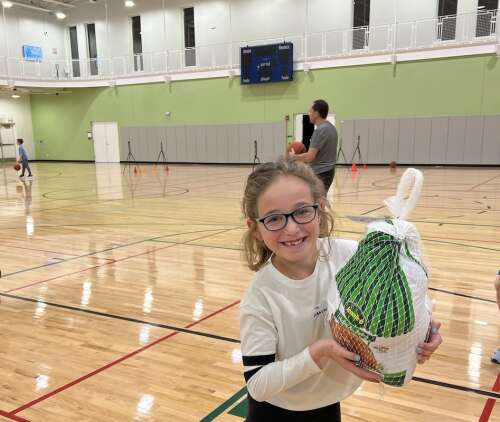 Show off your free throw skills and win a turkey in Northbrook