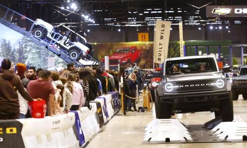Car-tastic: The Chicago Auto Show is back with 2,000 tires to kick