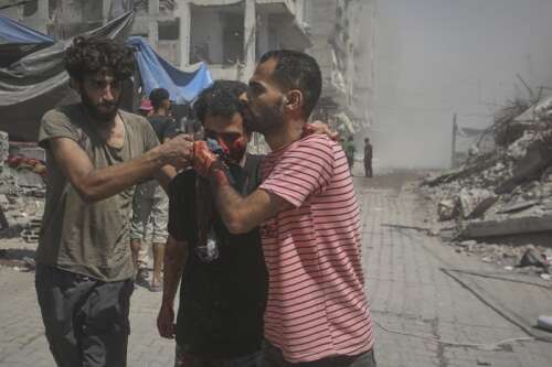 Israel ramps up strikes on Gaza City and hospital says at least 32 are dead