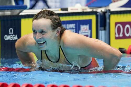 A night for familiar names at U.S. swim trials. Ledecky, Murphy, King ...