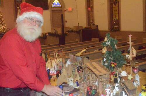 Oswego church hosts display of 60 nativity scenes from around the world