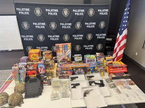 Two Palatine men arrested after investigation finds drugs, firearms ...