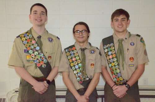 3 West Aurora High seniors earn Eagle Scout rank at North Aurora church