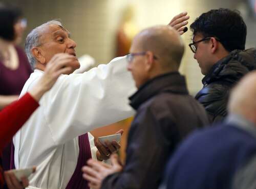 An outward sign of faith, as Christians mark Ash Wednesday