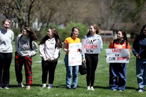 Hundreds of students at Batavia High School walk out of class to ...