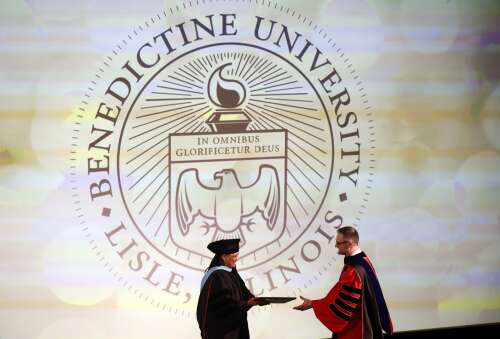 ‘To many more years’: Joseph Foy inaugurated as Benedictine University ...
