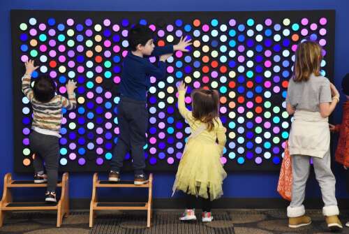 ‘Draws the kids in’: Light wall and play floor highlight Arlington ...