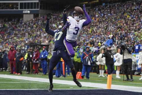 Sam Darnold and Justin Jefferson lead surging Vikings past Seahawks 27-24