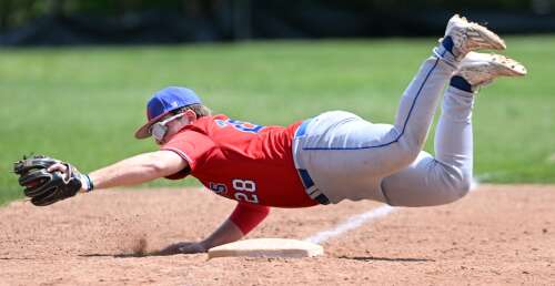 Baseball: Solloway, St. Francis shut out Marmion for 17th straight win