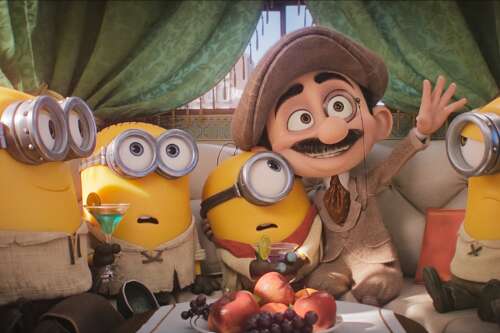 ‘Minions & Monsters’ is a very yellow mash note to Hollywood