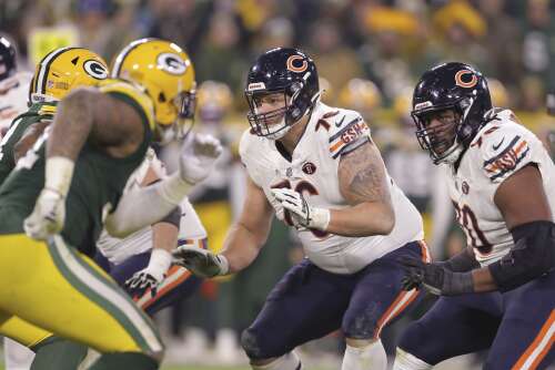 Bears’ Jones, Sweat dealing with injuries ahead of Sunday’s game ...