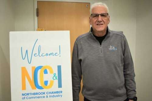 Northbrook Chamber recognizes Steve Amberg as Volunteer of the Year