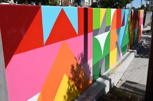 ‘A ray of sunshine’: New Wheaton mural brightens downtown plaza