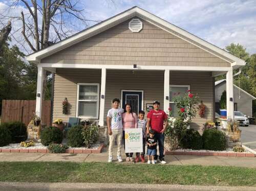 Hector Campos’ transformed home hailed as a Bright Spot