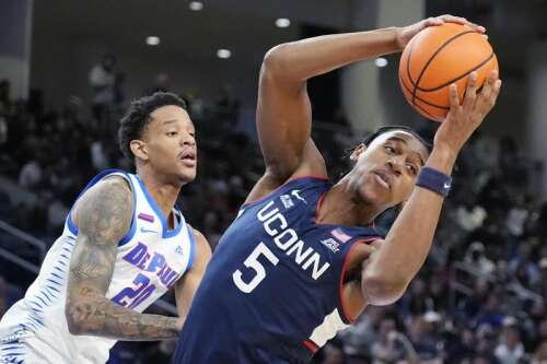 Solo Ball scores 22 points as No. 11 UConn beats DePaul 81-68