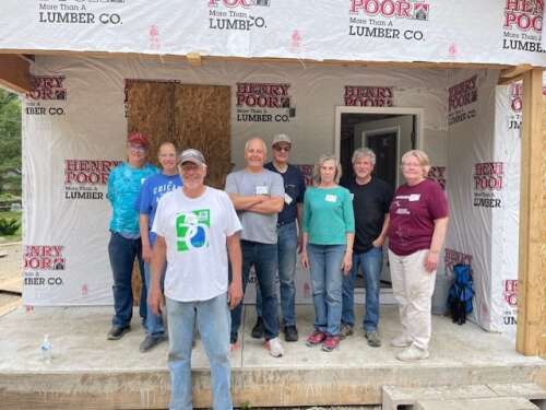 Wheaton’s Gary UMC volunteers build homes in Indiana