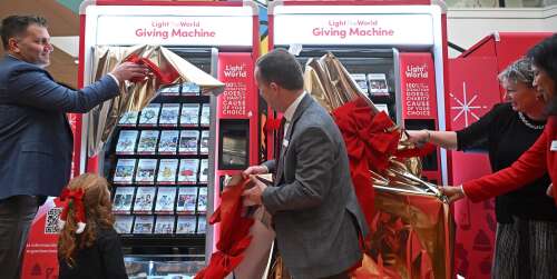 ‘Our family tradition’: Vending machines at Aurora mall make giving as ...