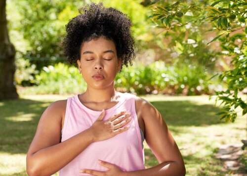 Simple act of taking deep breaths can reduce stress and anxiety